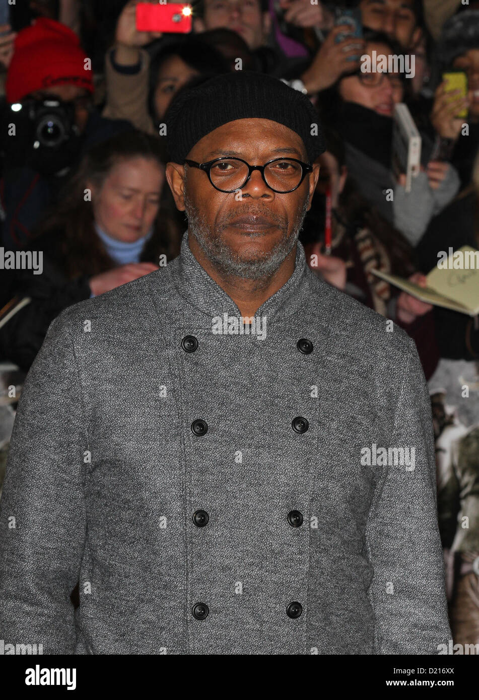 Samuel L Jackson arrives for the Django Unchained - UK film premiere in ...