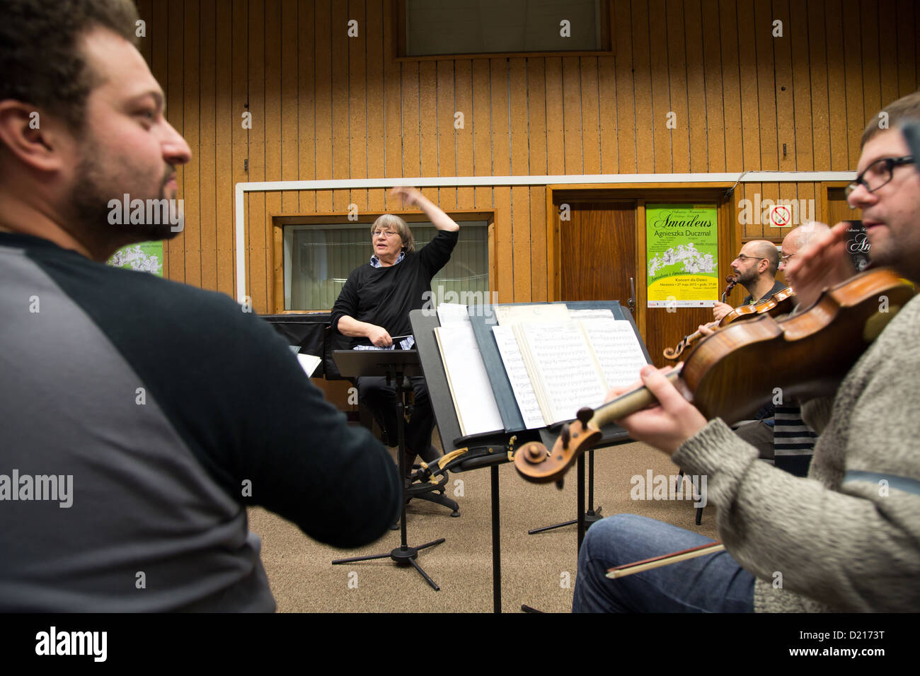 Poznan, Poland, sample of the Amadeus Chamber Orchestra of Polish Radio ...