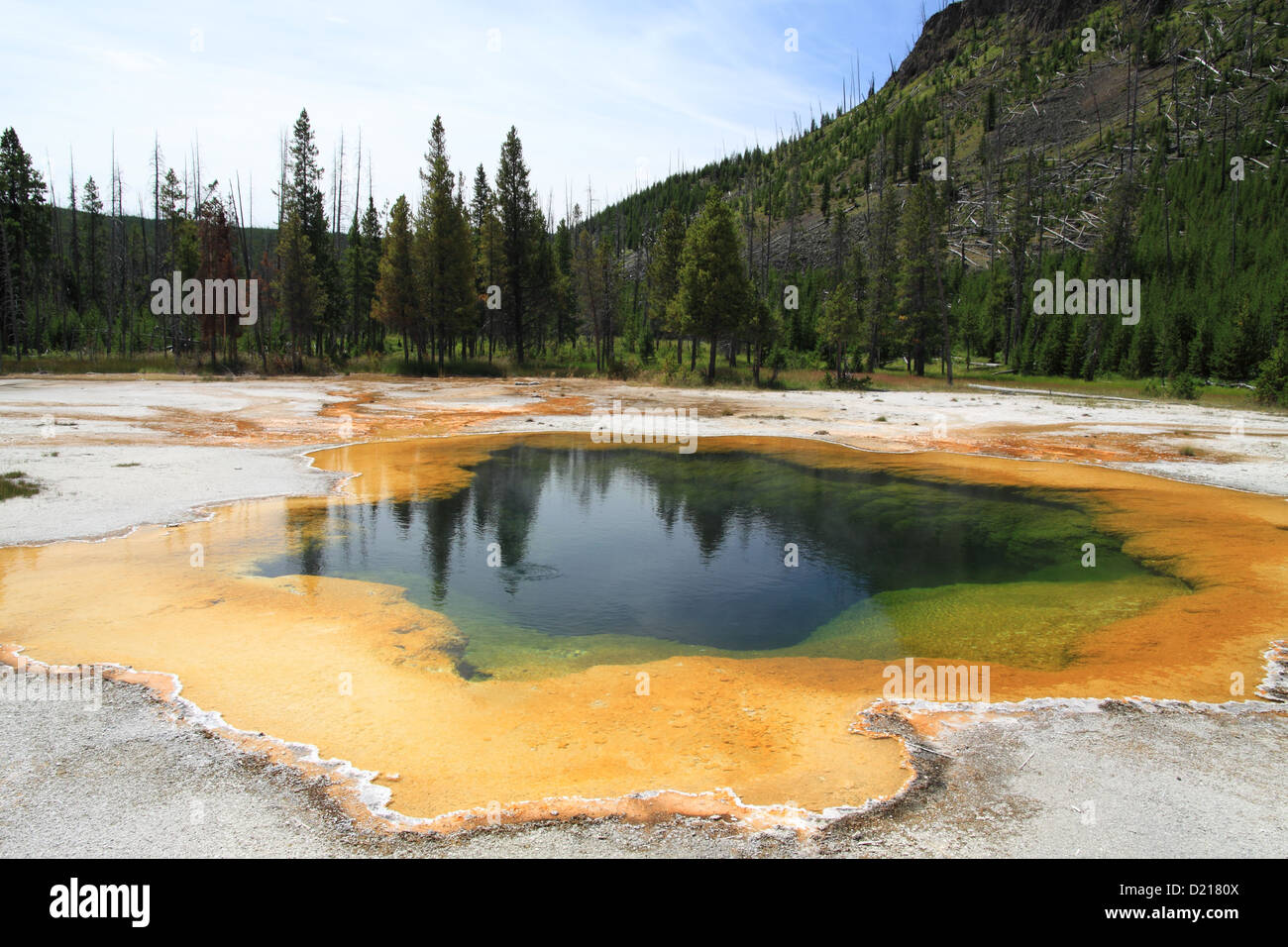 Geyser yellowstone national park hi-res stock photography and images ...