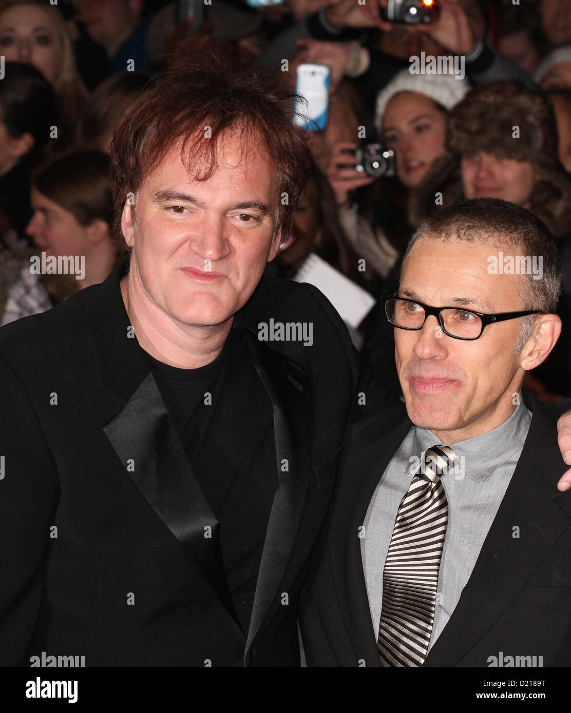 Quentin tarantino and christoph waltz hi-res stock photography and ...