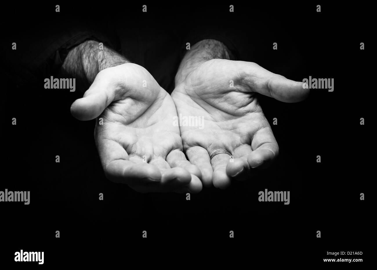 Begger white background hi-res stock photography and images - Alamy