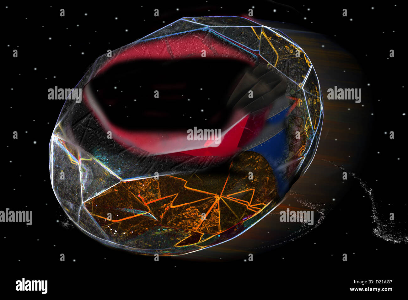 Star comet ship hi-res stock photography and images - Alamy