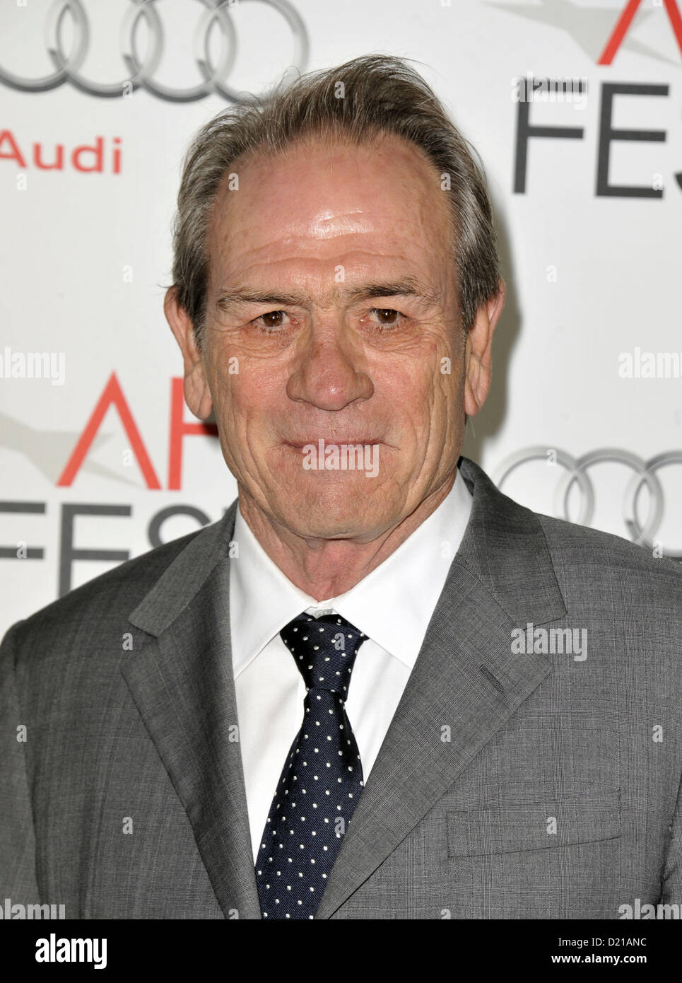 Jan. 10, 2013 - Los Angeles, California, U.S. - Tommy Lee Jones , a ...