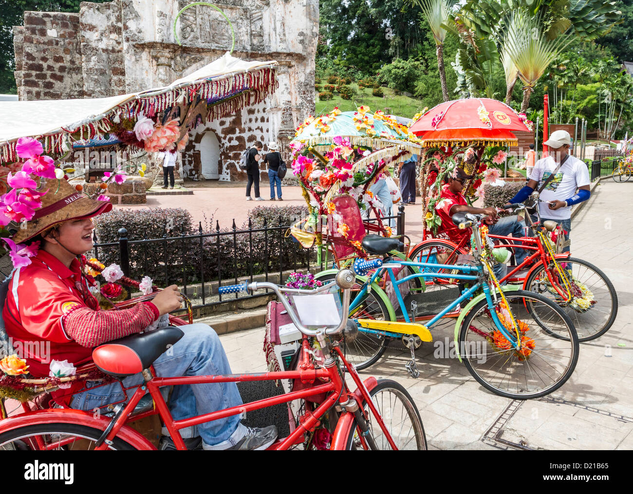 Melaka trishaw ride hi-res stock photography and images - Alamy
