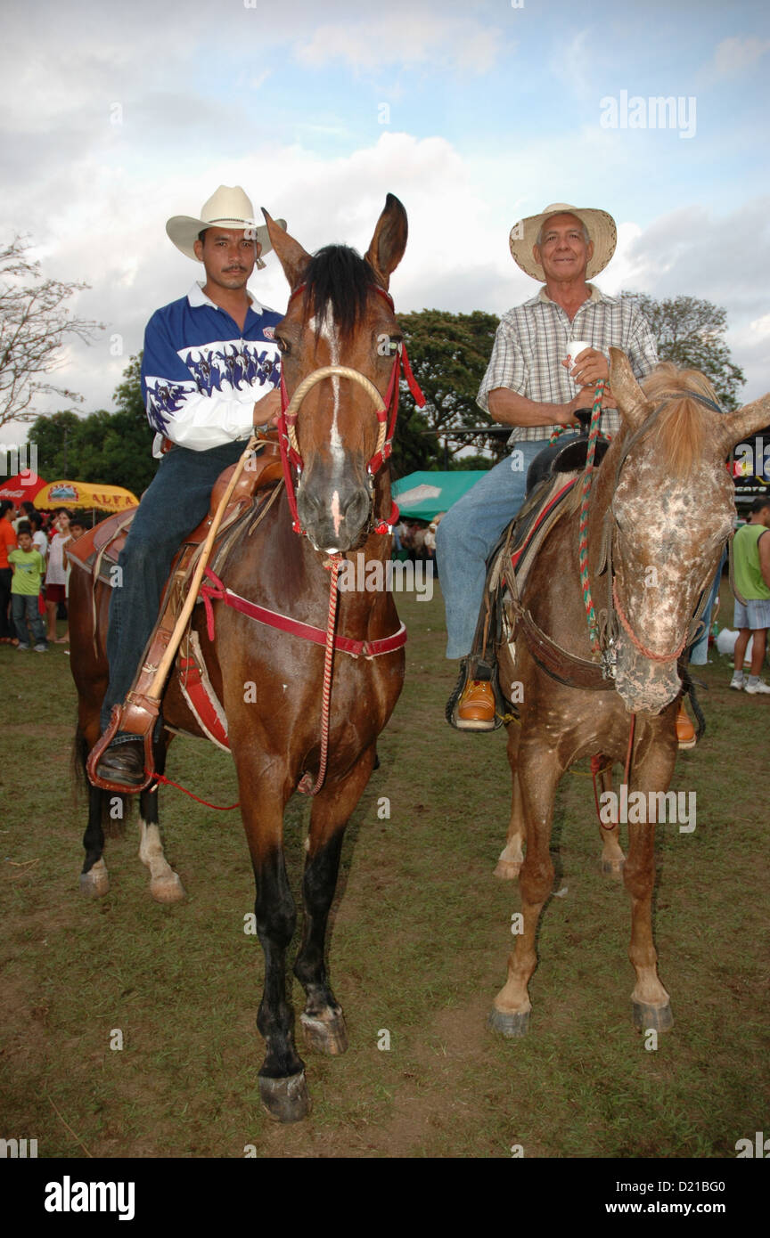 David (Panama): local cowboys Stock Photo - Alamy