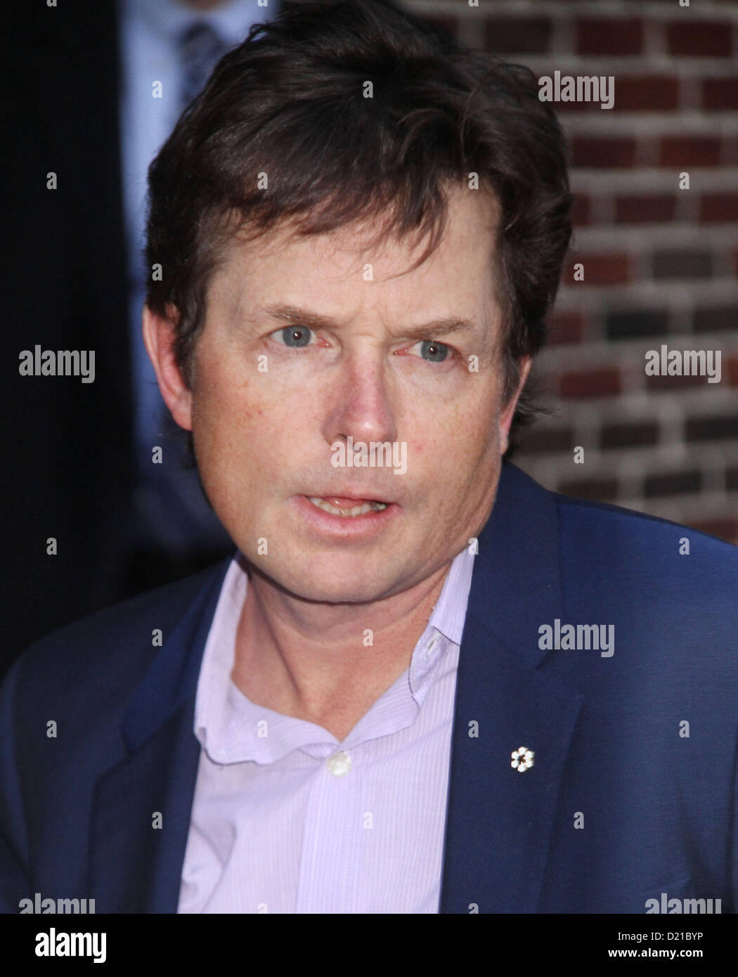 Jan. 10, 2013 - New York, New York, U.S. - Actor MICHAEL J. FOX arrives ...