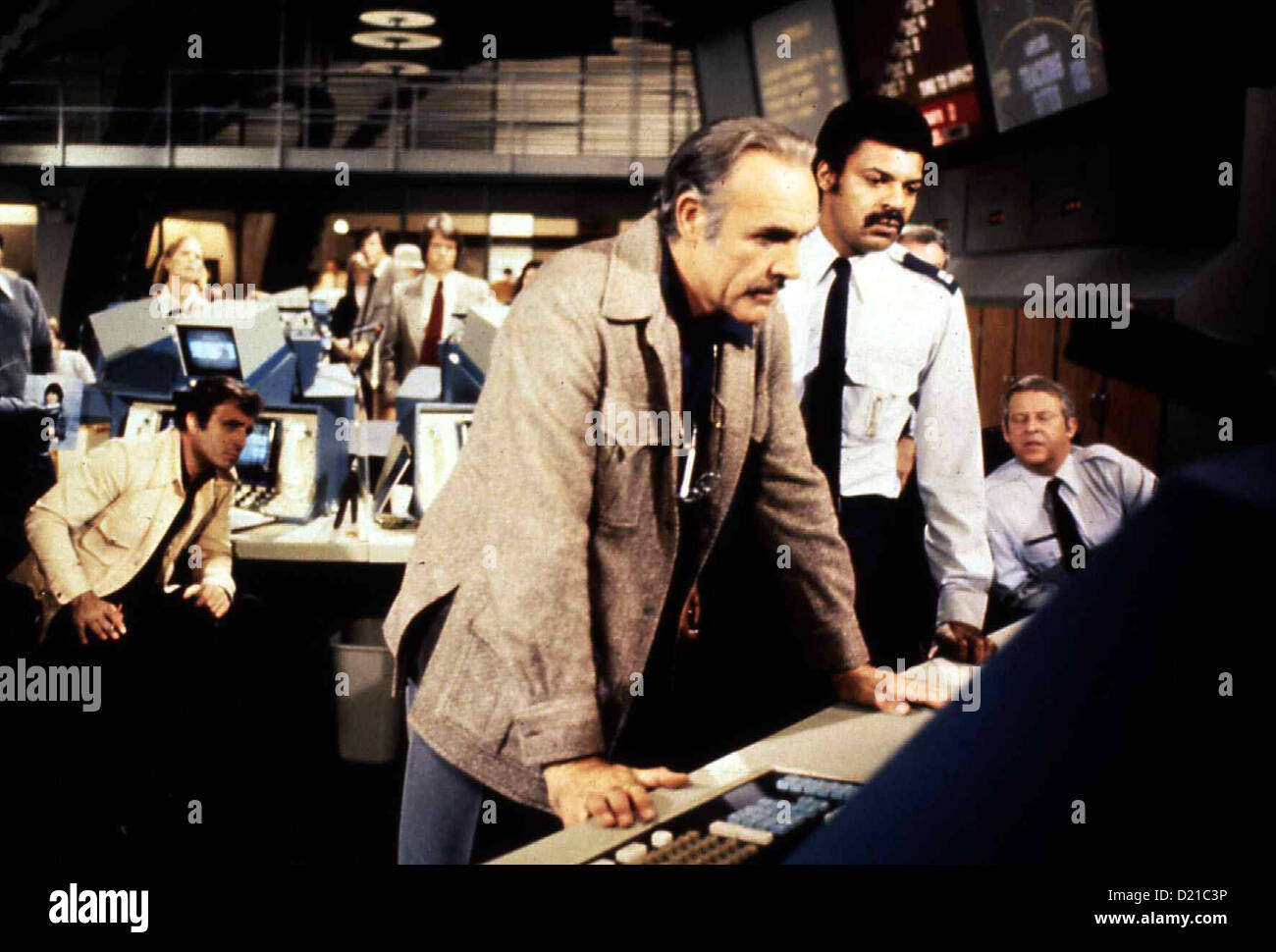 Meteor Meteor Sean Connery, vorne Als ein gewaltiger Meteorit mit der ...