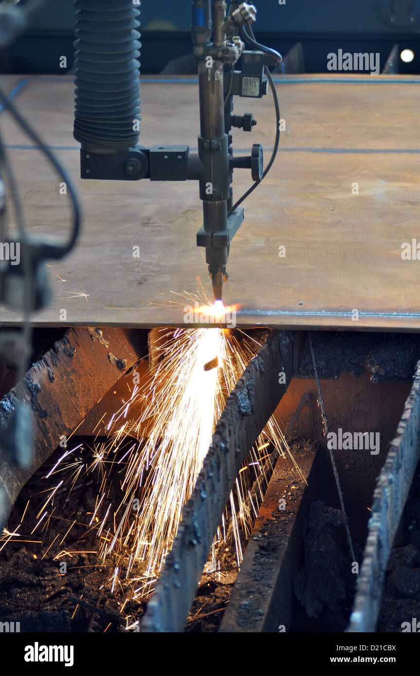 Welding workers were working Stock Photo - Alamy