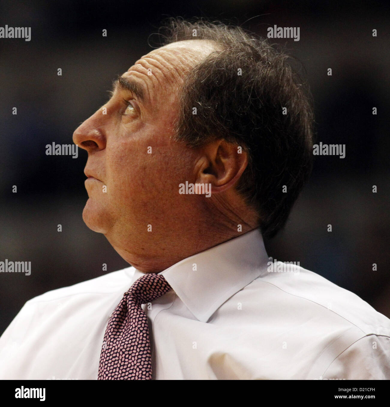 Jan. 10, 2013 - Cincinnati, Ohio, U.S - Temple head coach FRAN DUNPHY ...