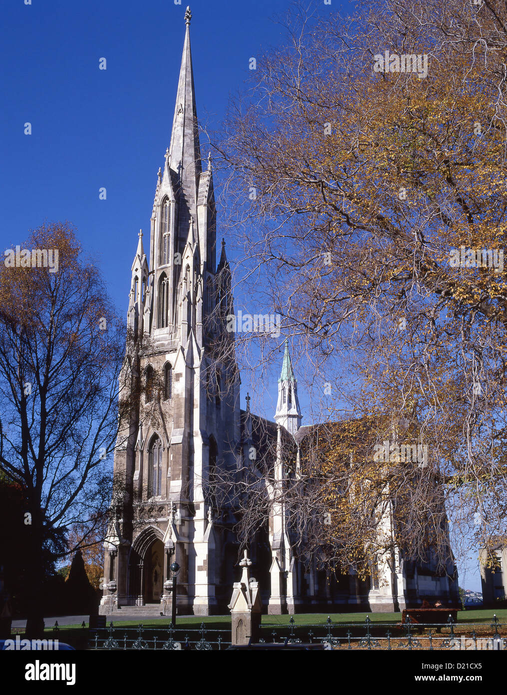 First church dunedin south island hi-res stock photography and images ...