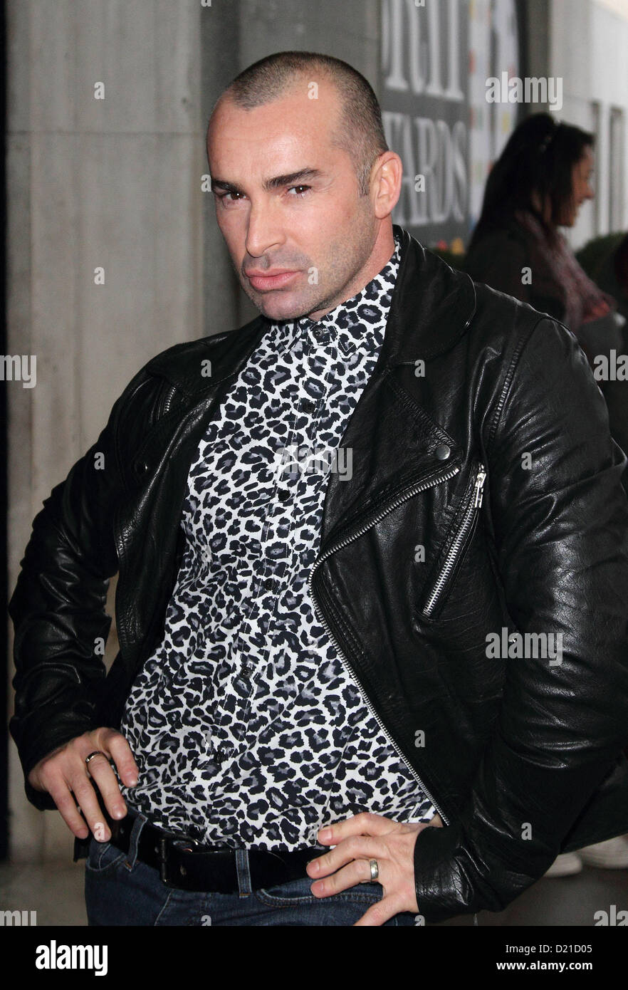 Louie Spence - Outside Arrivals at the Brit Awards 2013 Nominations ...