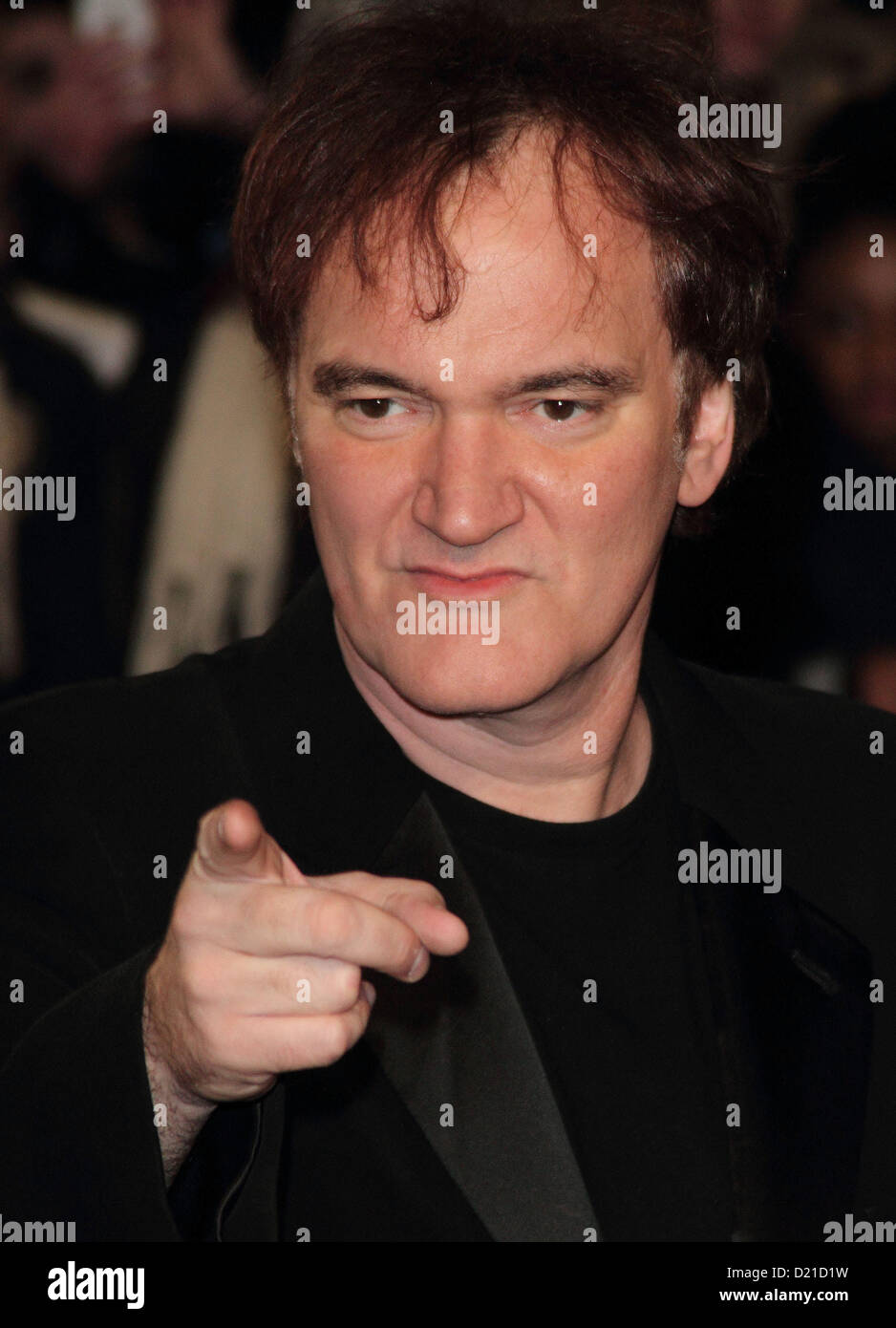 Quentin Tarantino - UK premiere of 'Django Unchained' at the Empire ...