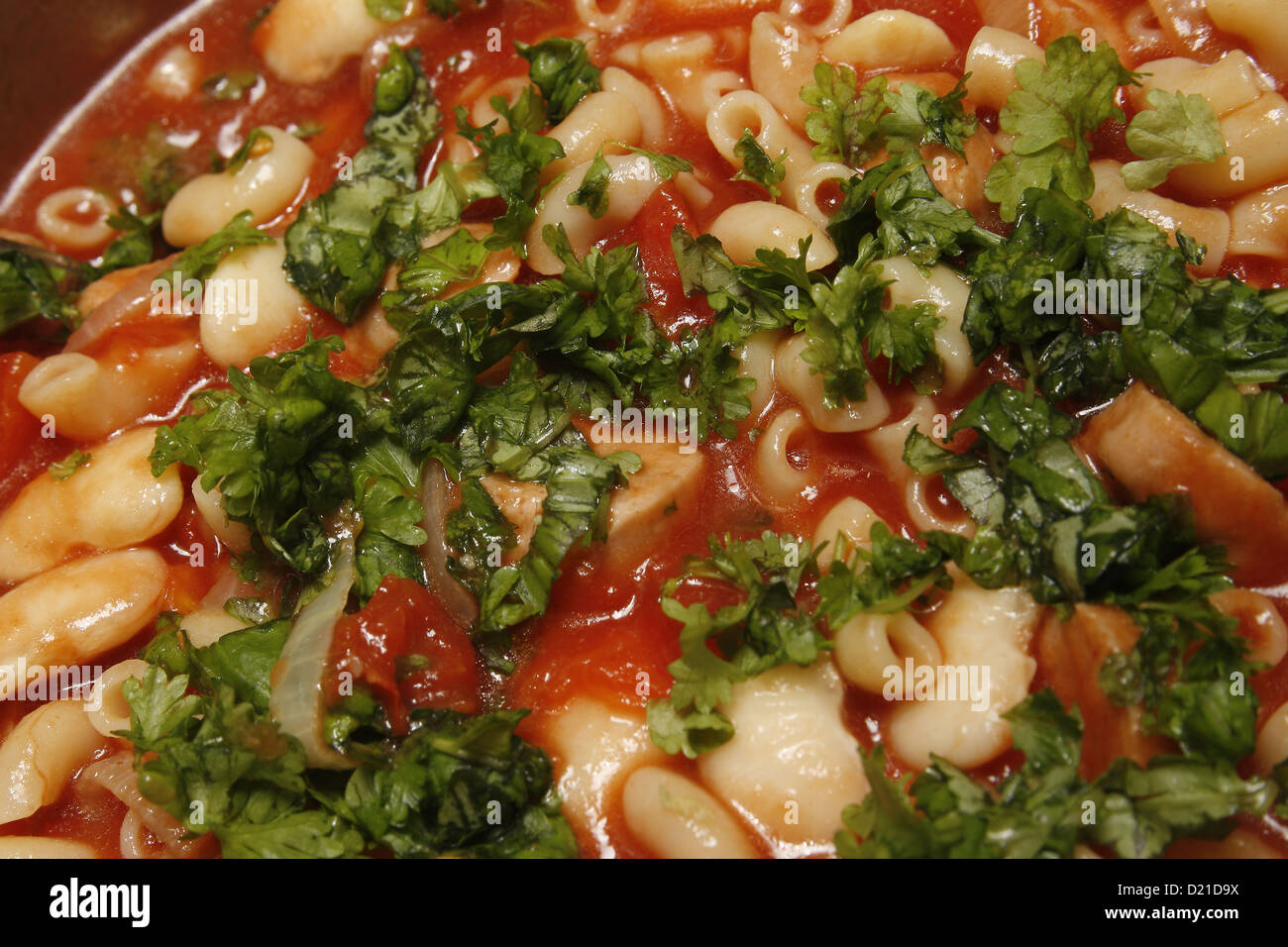 Italian pasta and beans hi-res stock photography and images - Alamy