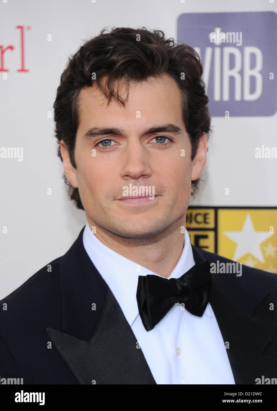 Actor Henry Cavill arrives at the 18th Annual Critics Choice film ...