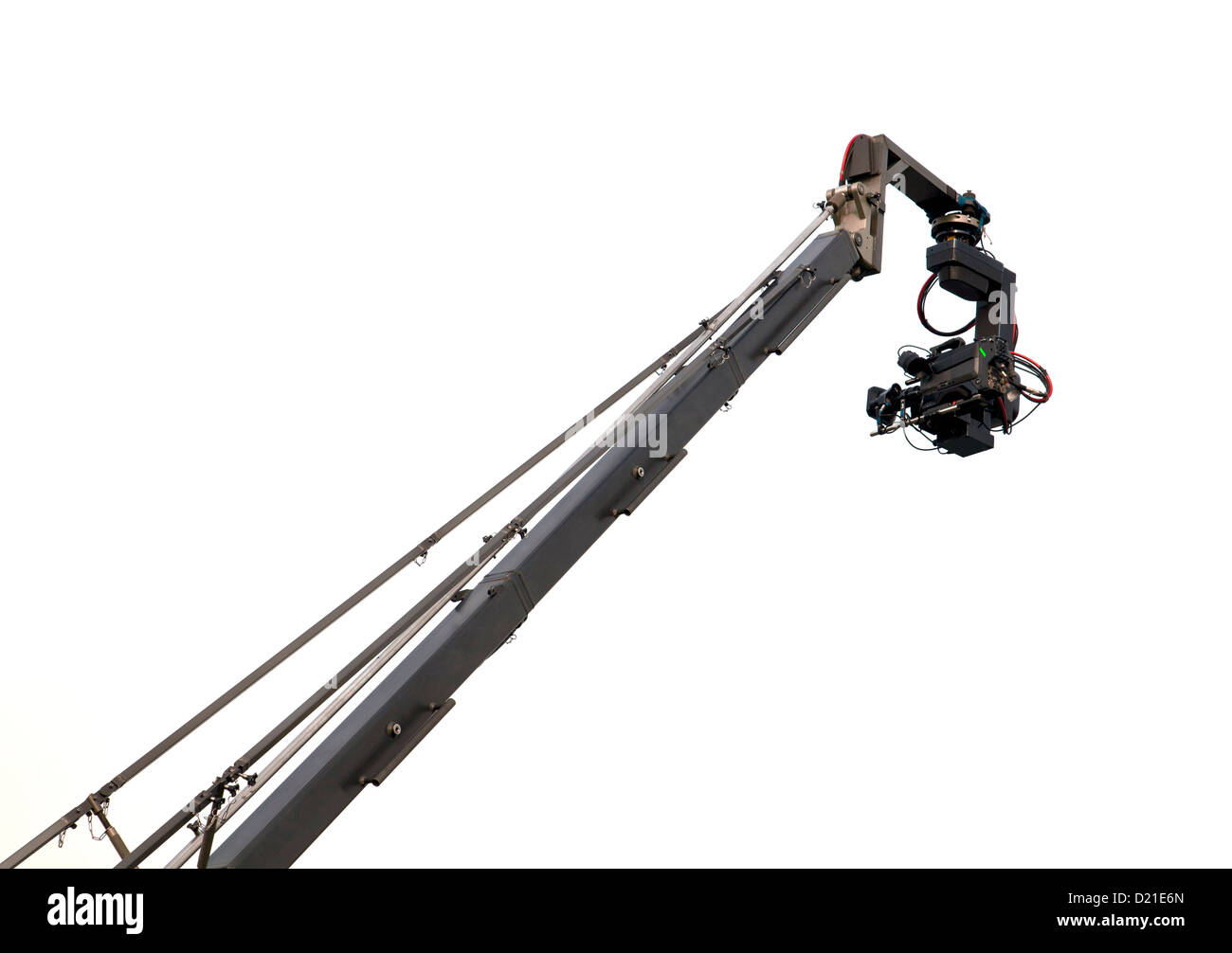 Tv camera crane isolated hi-res stock photography and images - Alamy