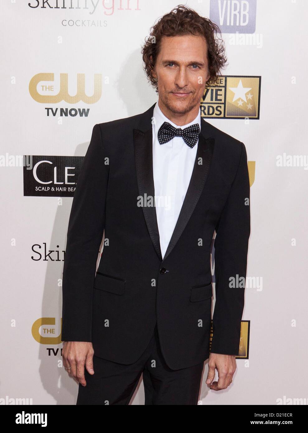 Matthew McConaughey at arrivals for 18th Annual Critics' Choice Movie ...