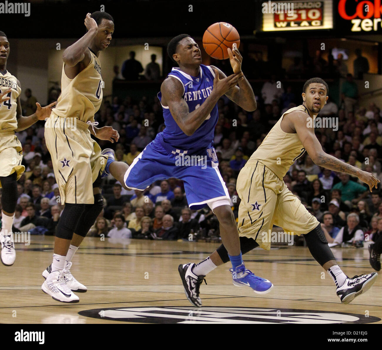 Jan. 10, 2013 - Nashville, TN, USA - Kentucky Wildcats guard Archie ...