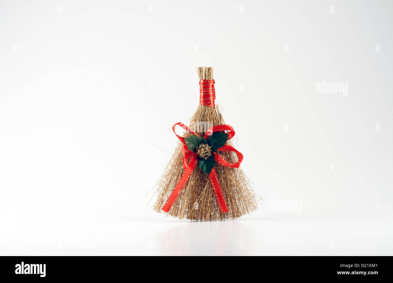 New Year Broom Stock Photo - Alamy