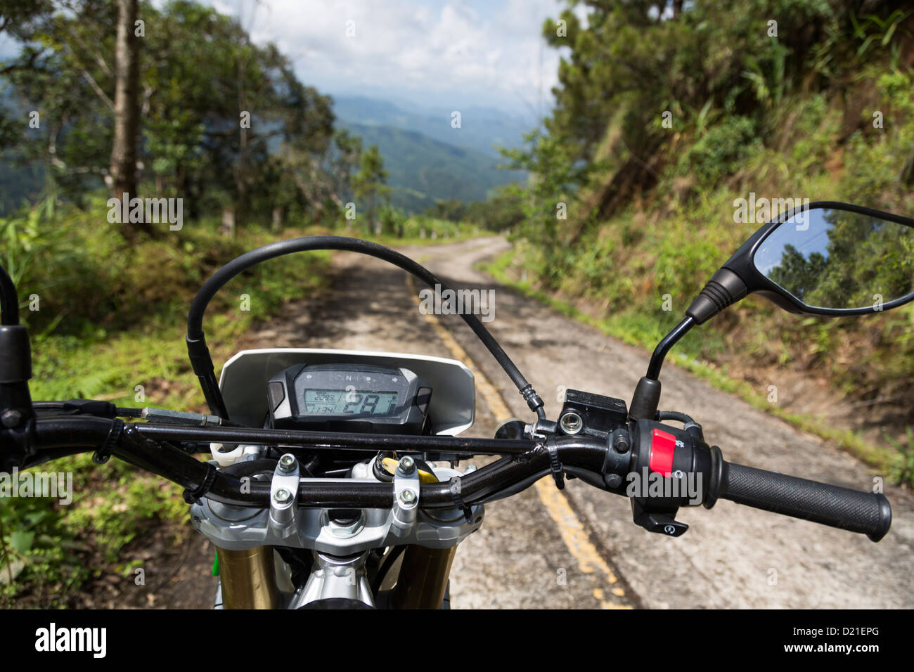 Pov motorcycle hi-res stock photography and images - Alamy