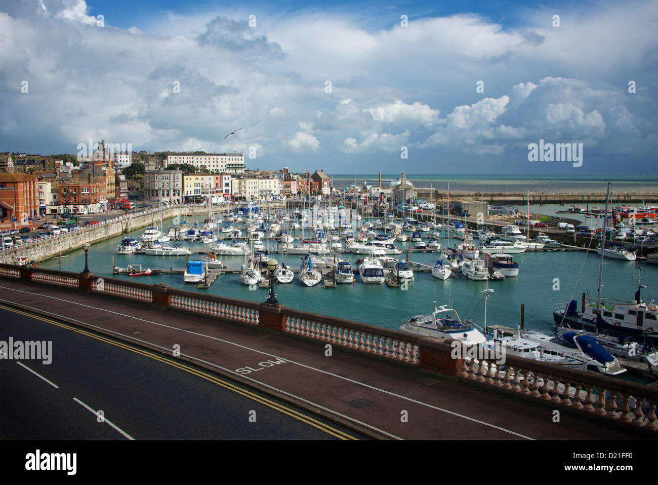 Ramsgate Kent UK Harbour Harbor Stock Photo - Alamy
