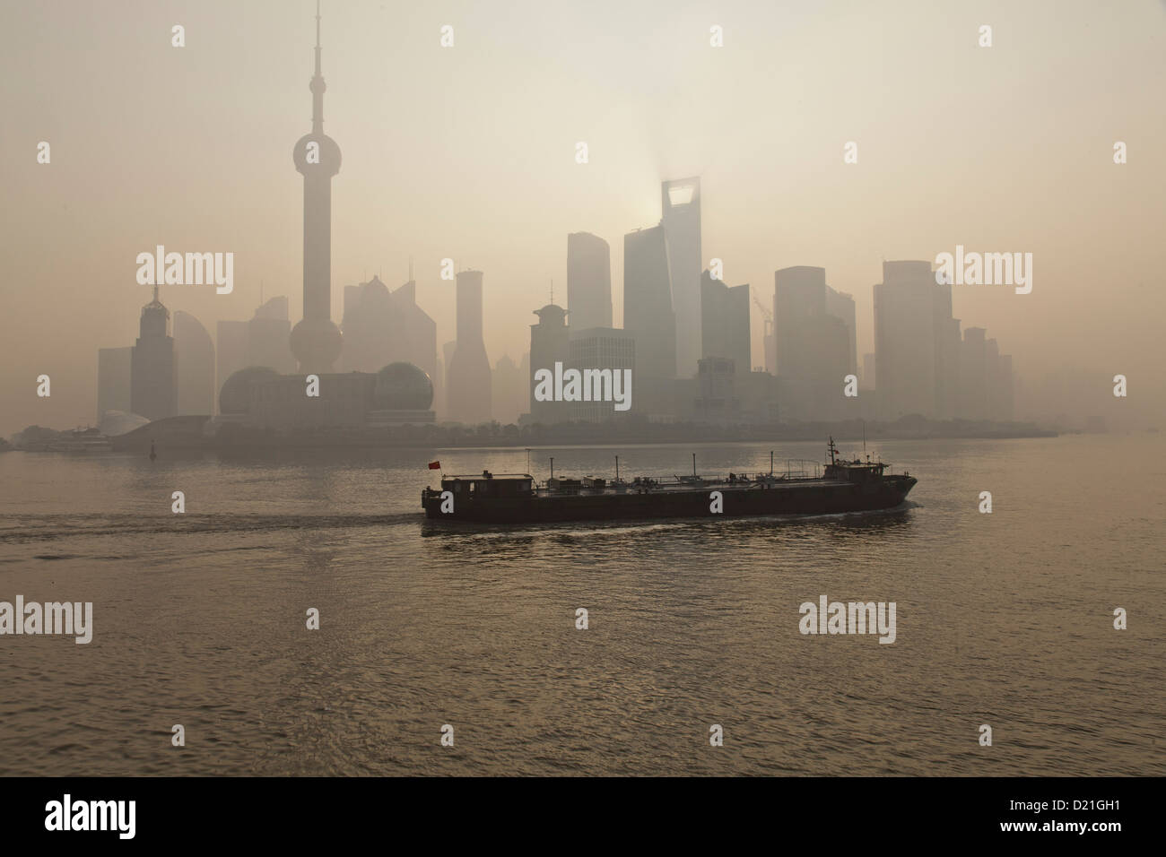 Freighter on pudong river hi-res stock photography and images - Alamy