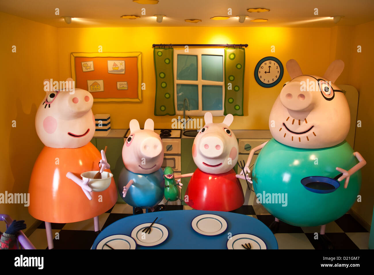 Peppa Pig world, Paultons Park, Southampton, England, United Kingdom ...