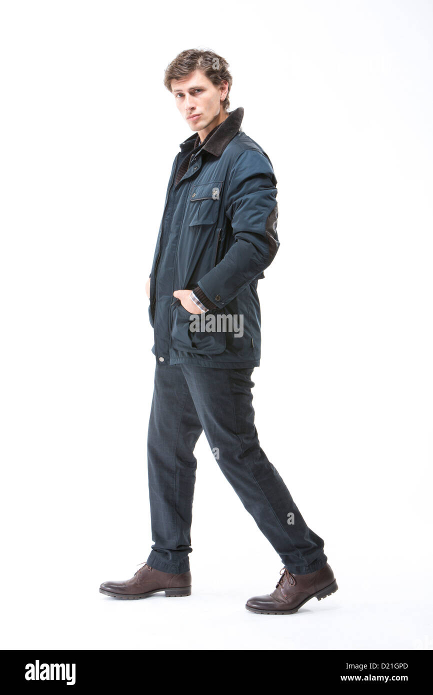 Man plain background Cut Out Stock Images & Pictures - Alamy