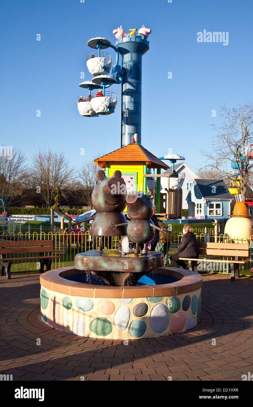 Windy Castle ride at Peppa Pig world, Paultons Park, Southampton ...