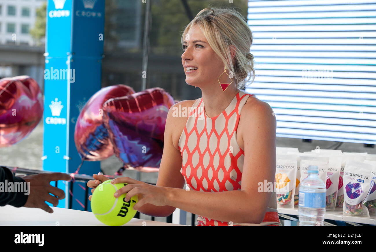 Maria sharapova launching sugarpova candy hi-res stock photography and ...