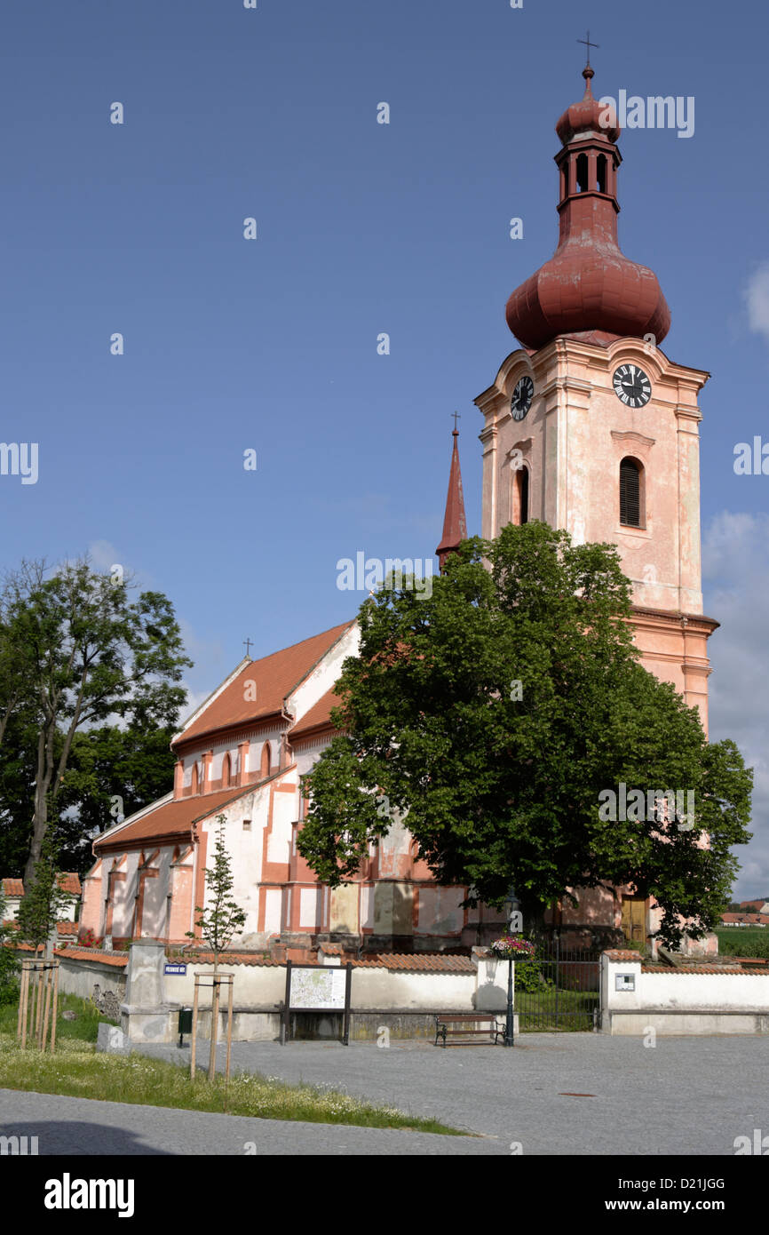 The Gothic St. James Church located at Pschesanitzer square near the ...