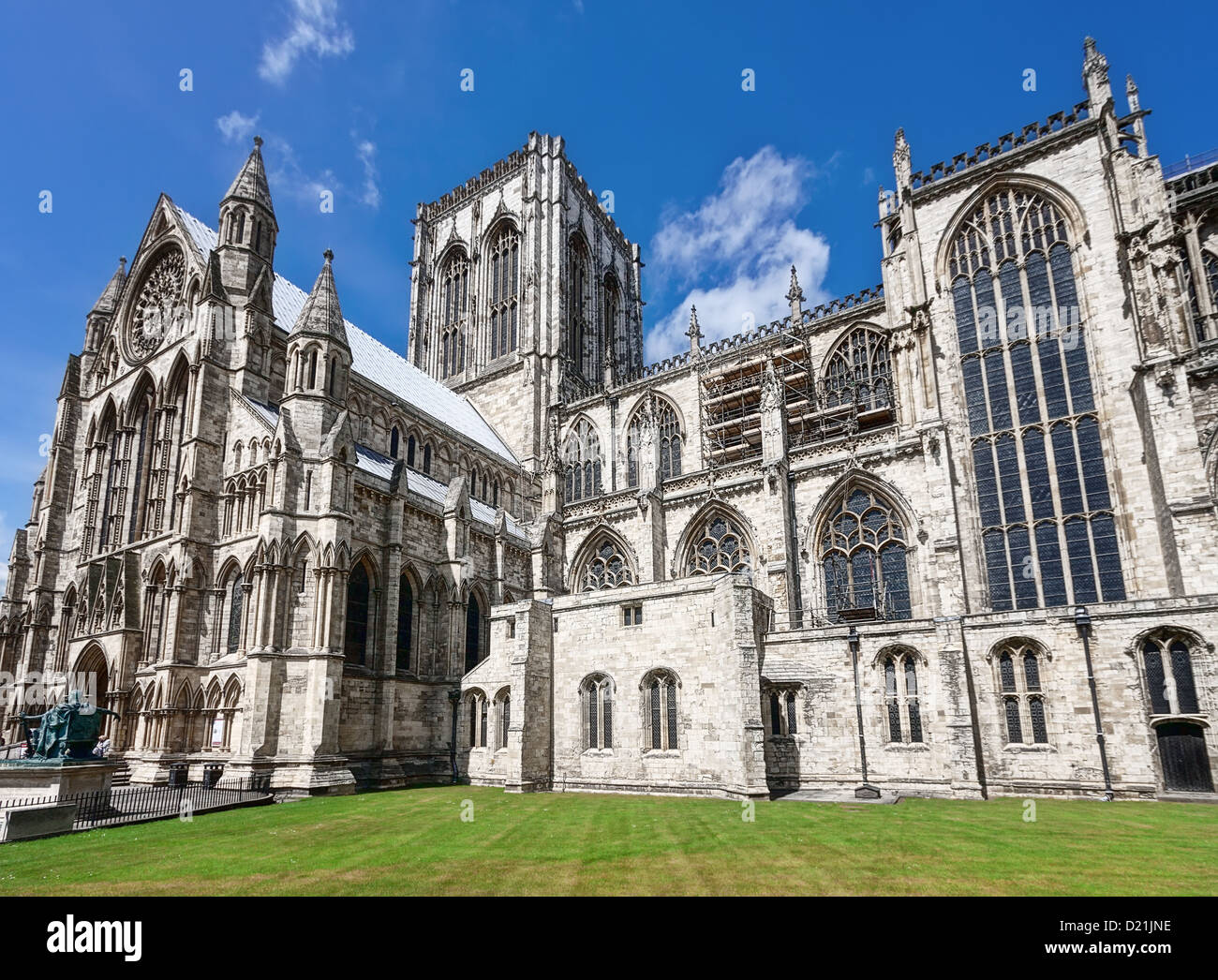 Magnificent details cathedral in York UK Stock Photo - Alamy