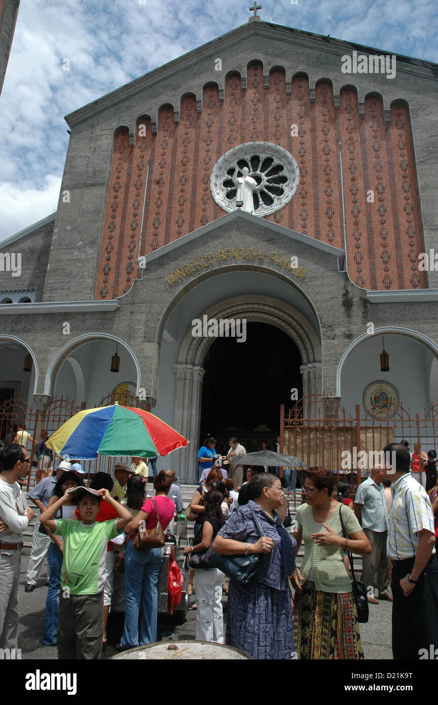 Ciudad de Panamá (Panama): Basilica Don Bosco Stock Photo - Alamy
