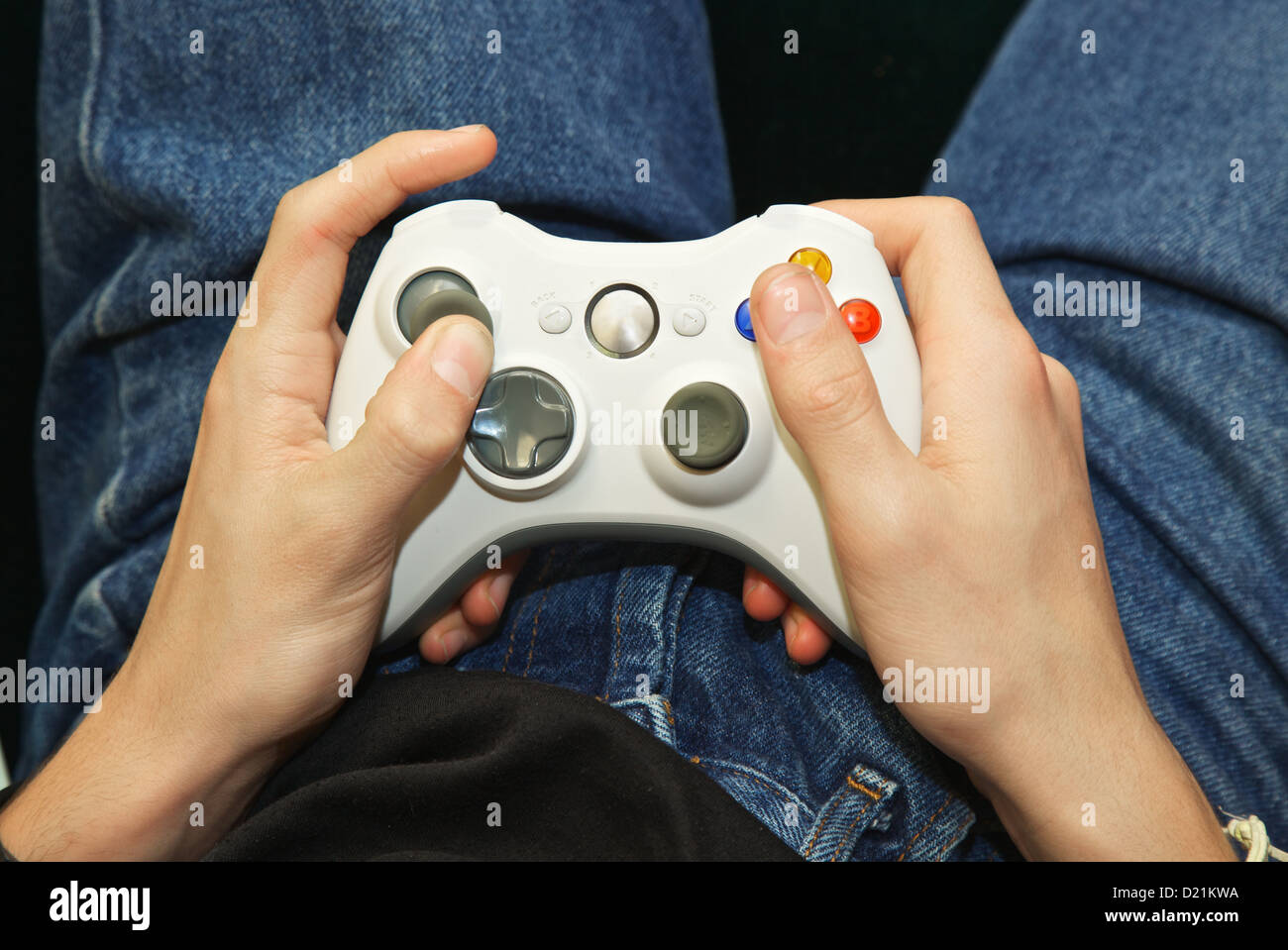 video console remote controller Stock Photo - Alamy