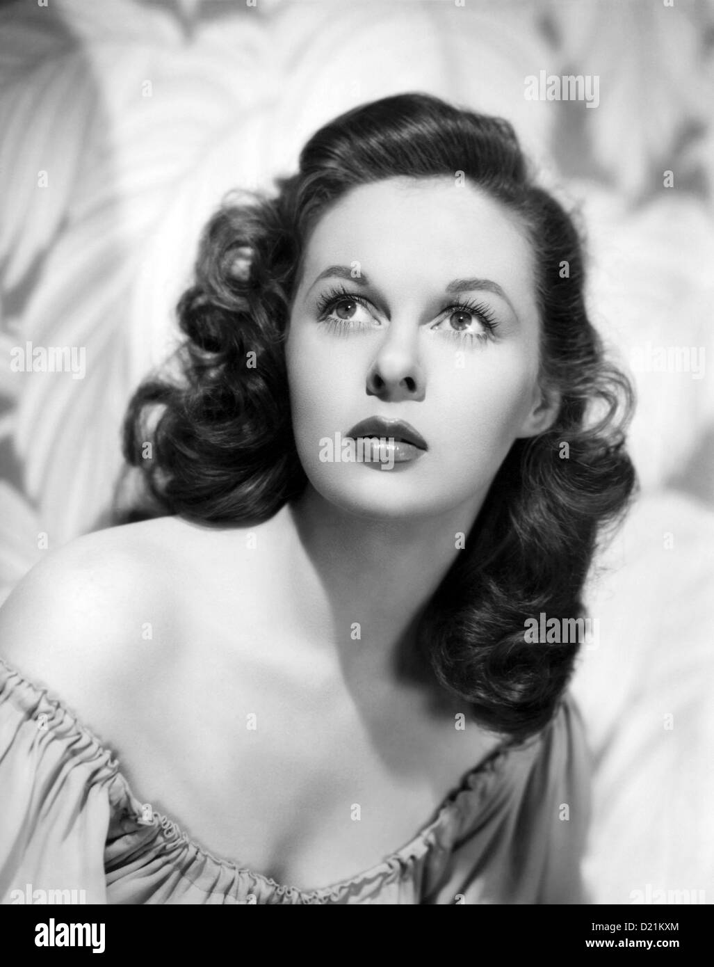 SUSAN HAYWARD (1917-1975) US film actress about 1950 Stock Photo - Alamy