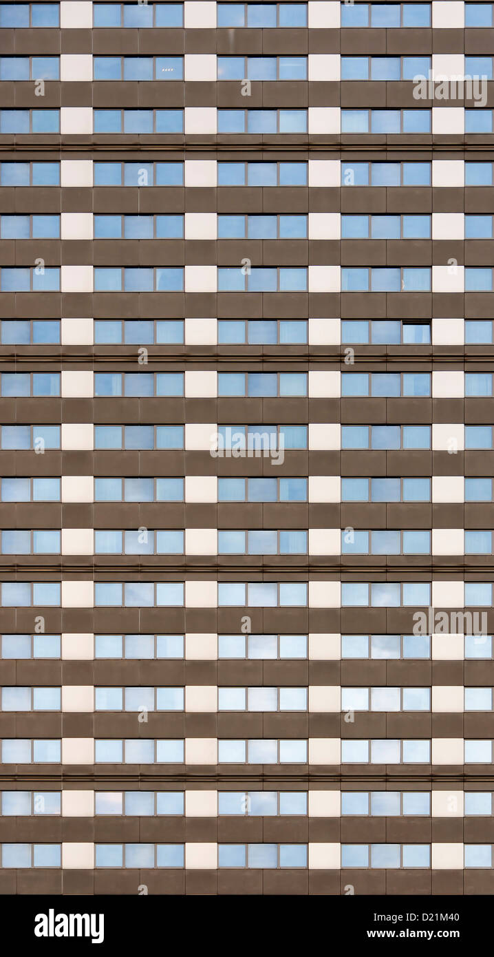A generic office block facade that can be used as a seamless tile Stock ...