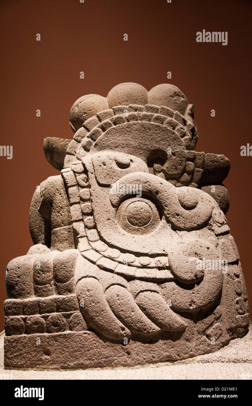 Museo Nacional De Antrolopogia in Mexico City DF - Xiucoatl Fire ...
