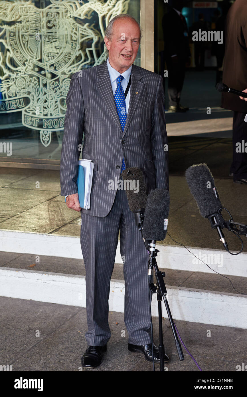 Press Complaints Commission chairman Lord David Hunt (pictured) speaks ...