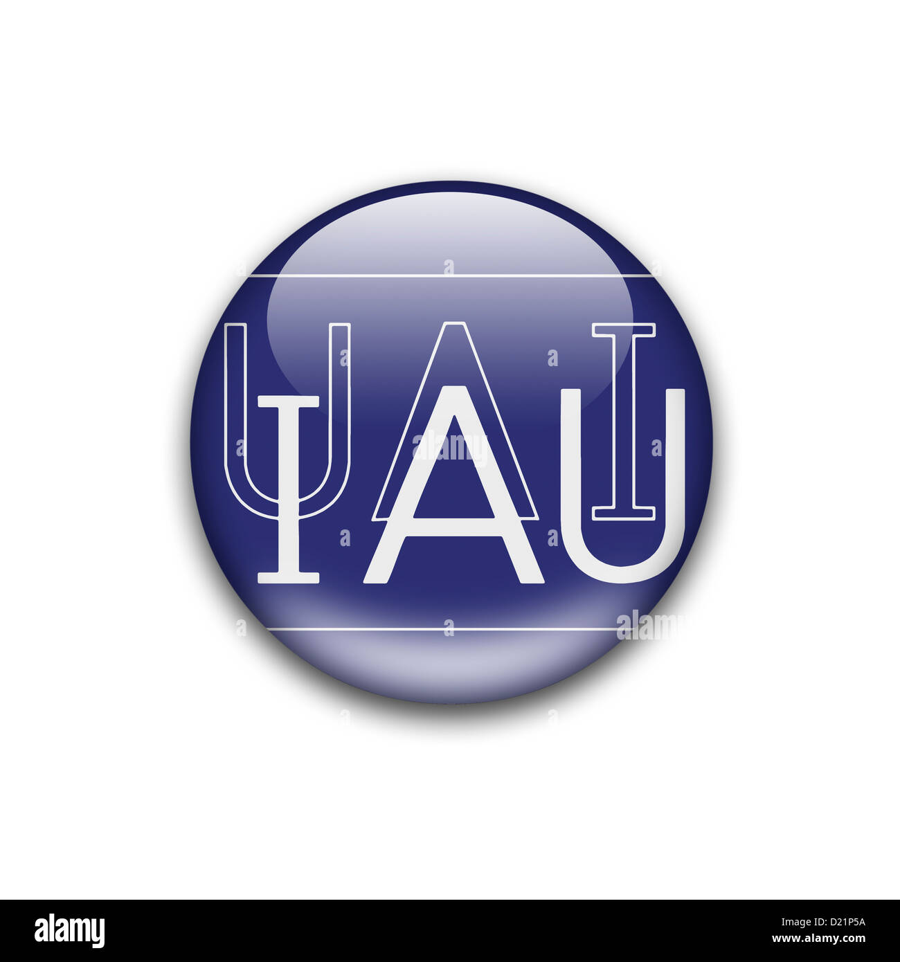 International Astronomical Union | IAU logo flag symbol Stock Photo - Alamy