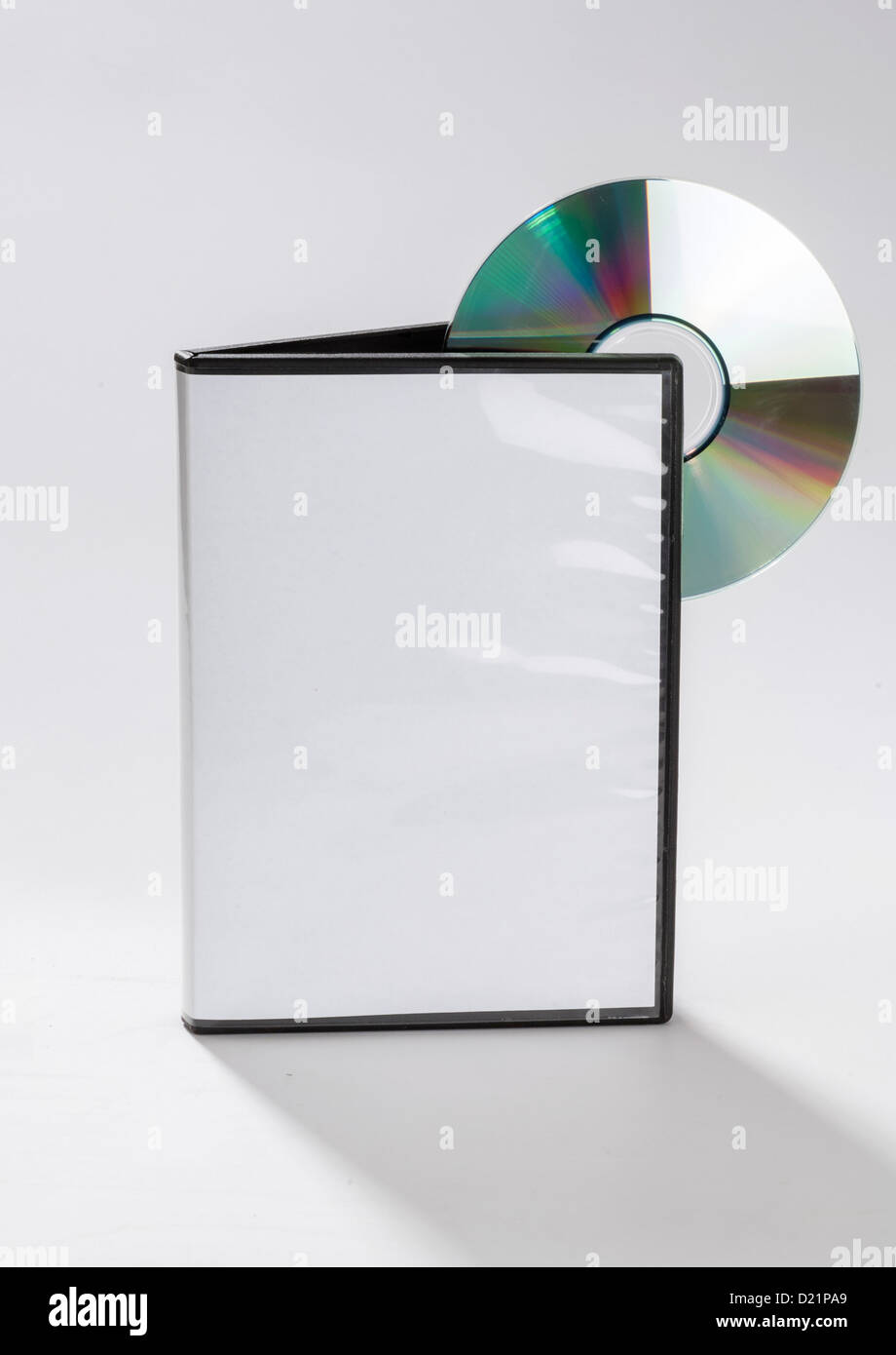 Blank CD-Rom with jewel case Stock Photo - Alamy