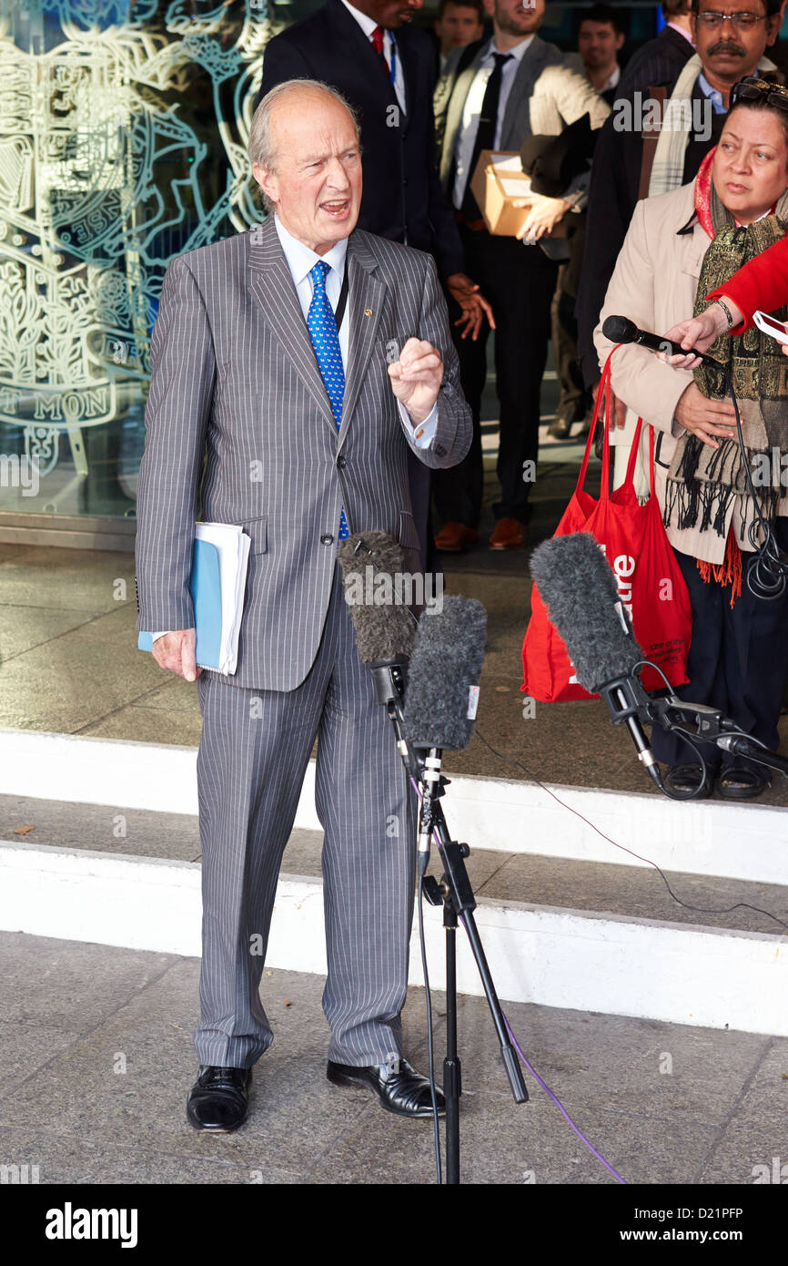 Press Complaints Commission chairman Lord David Hunt (pictured) speaks ...