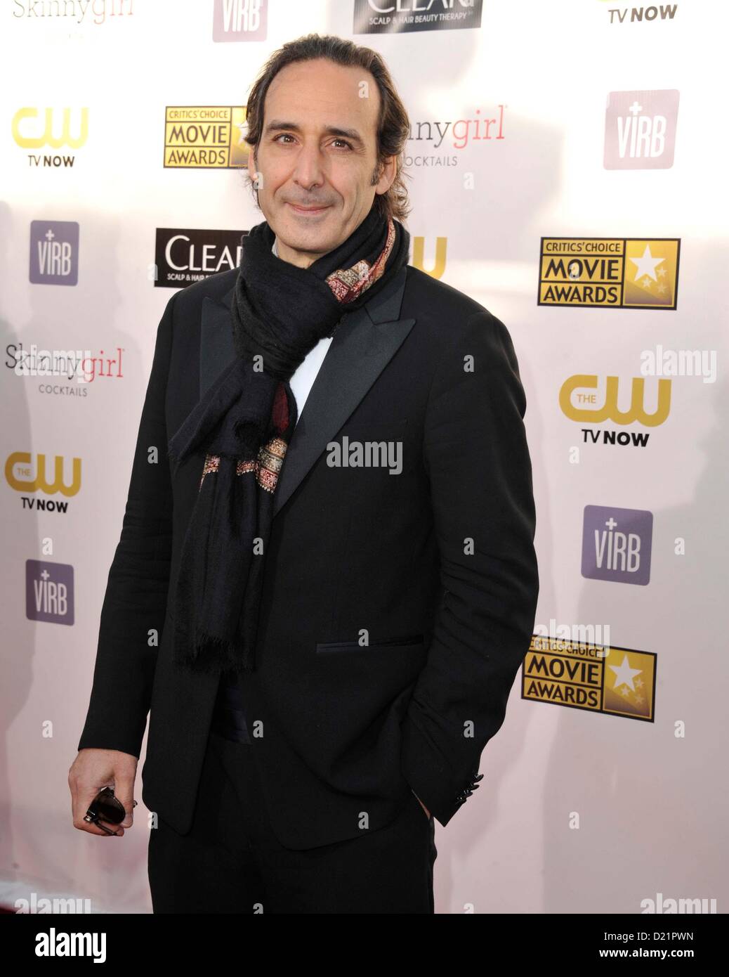 Jan. 10, 2013 - Los Angeles, California, U.S. - Alexandre Desplat ...