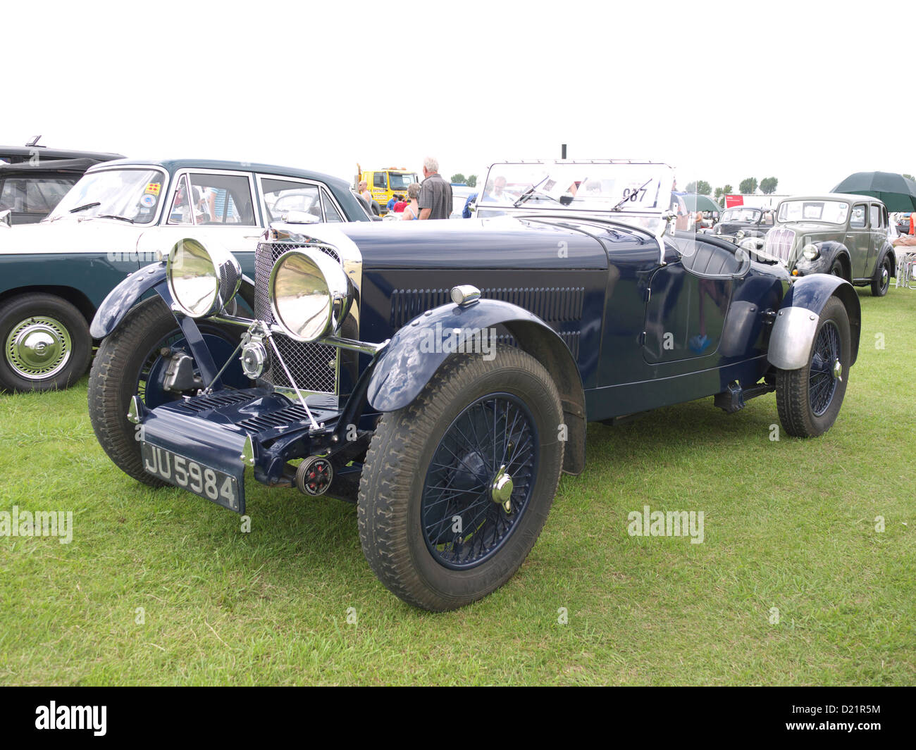 Lincoln classic car rally hi-res stock photography and images - Alamy