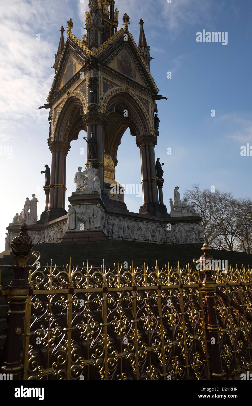 The Albert Memorial Stock Photo - Alamy