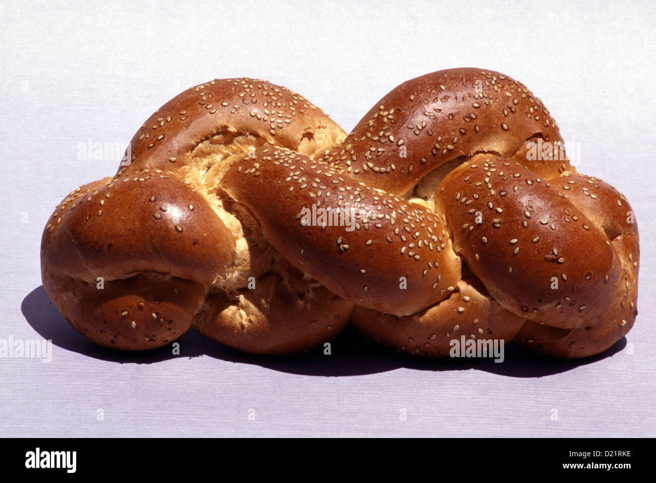 Traditional Hallah Jewish bread with sesame seeds Stock Photo - Alamy