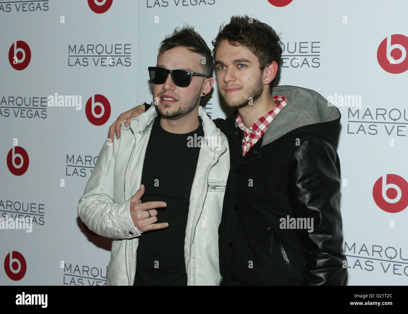 Robbie Wilde, Zedd at arrivals for Beats by Dr. Dre CES After-Party at ...