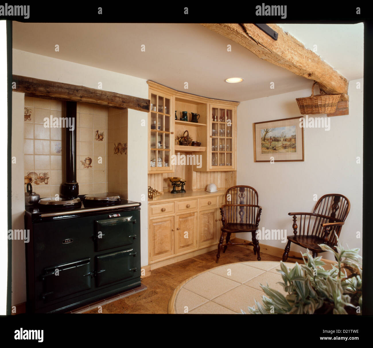 Farmhouse kitchen aga hi-res stock photography and images - Alamy