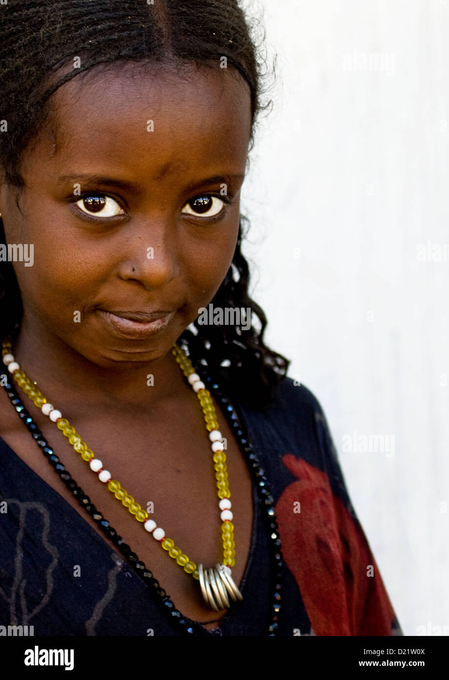 Afar Tribe Girl, Assaita, Afar Regional State, Ethiopia Stock Photo - Alamy