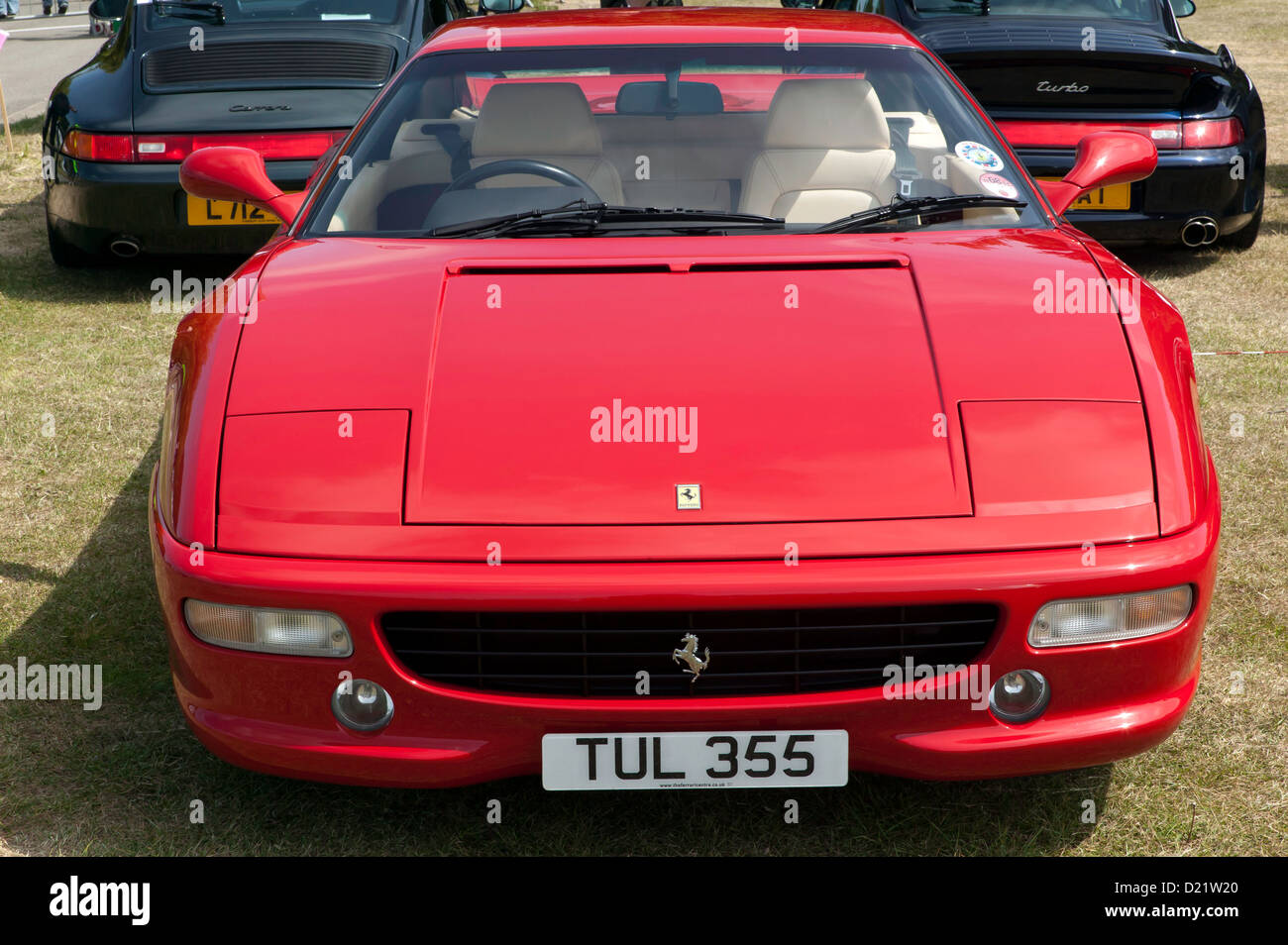 Front view of a Ferrari F355 on static display at motorsport at the ...