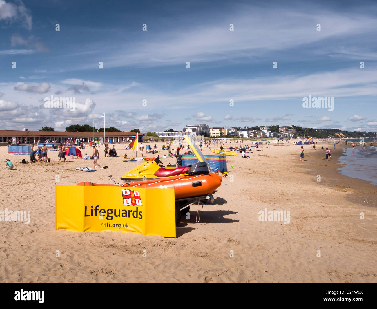 Sandbanks Beach Poole Dorset Stock Photo - Alamy