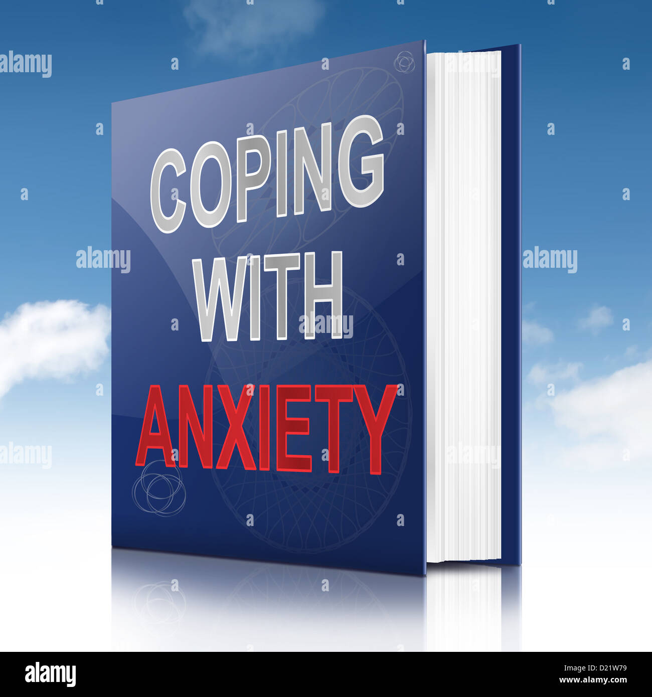 Coping with anxiety concept Stock Photo - Alamy